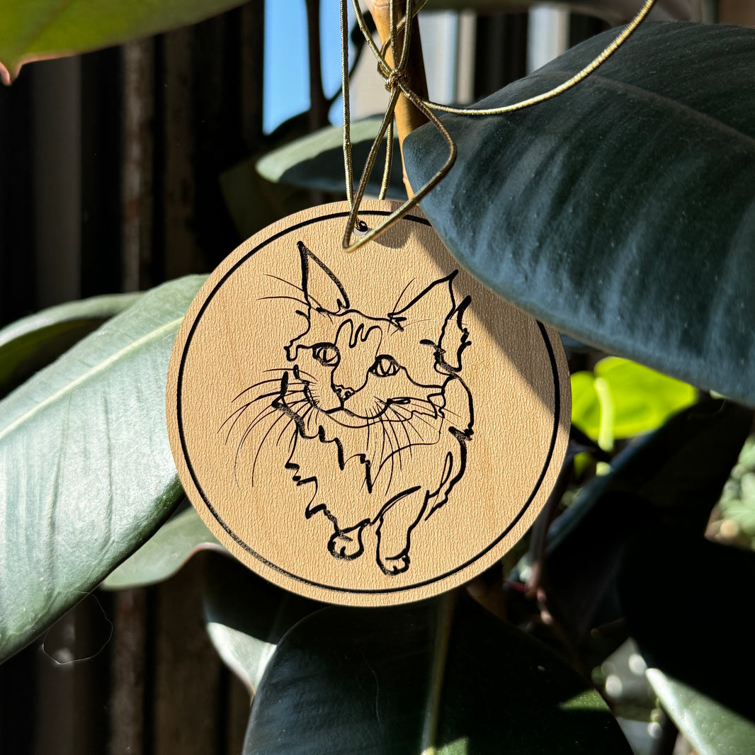 Custom Pet Portraits – Char and Whiskers